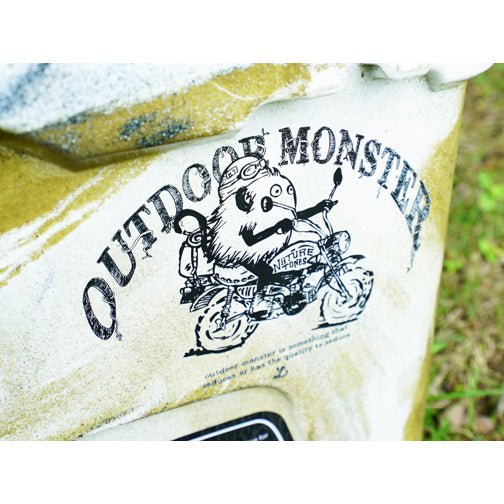 アウトドアモンスター BIGカッティング転写ステッカー |【公式】FIELD JACK - アウトドア用品オンラインストア